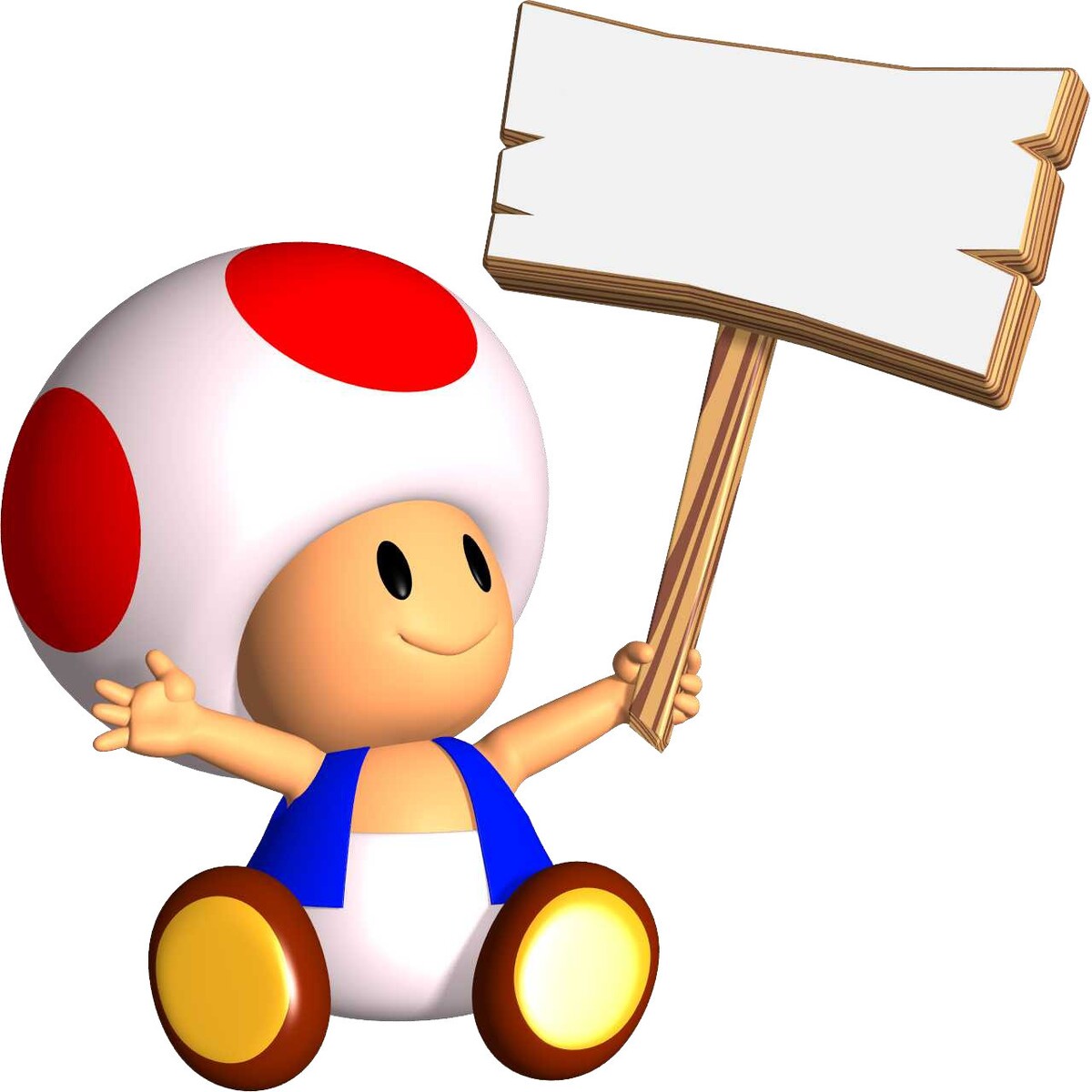 File:Toad holding sign MP artwork.jpg - Super Mario Wiki, the Mario ...