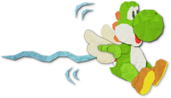 Winged Yoshi - Super Mario Wiki, the Mario encyclopedia
