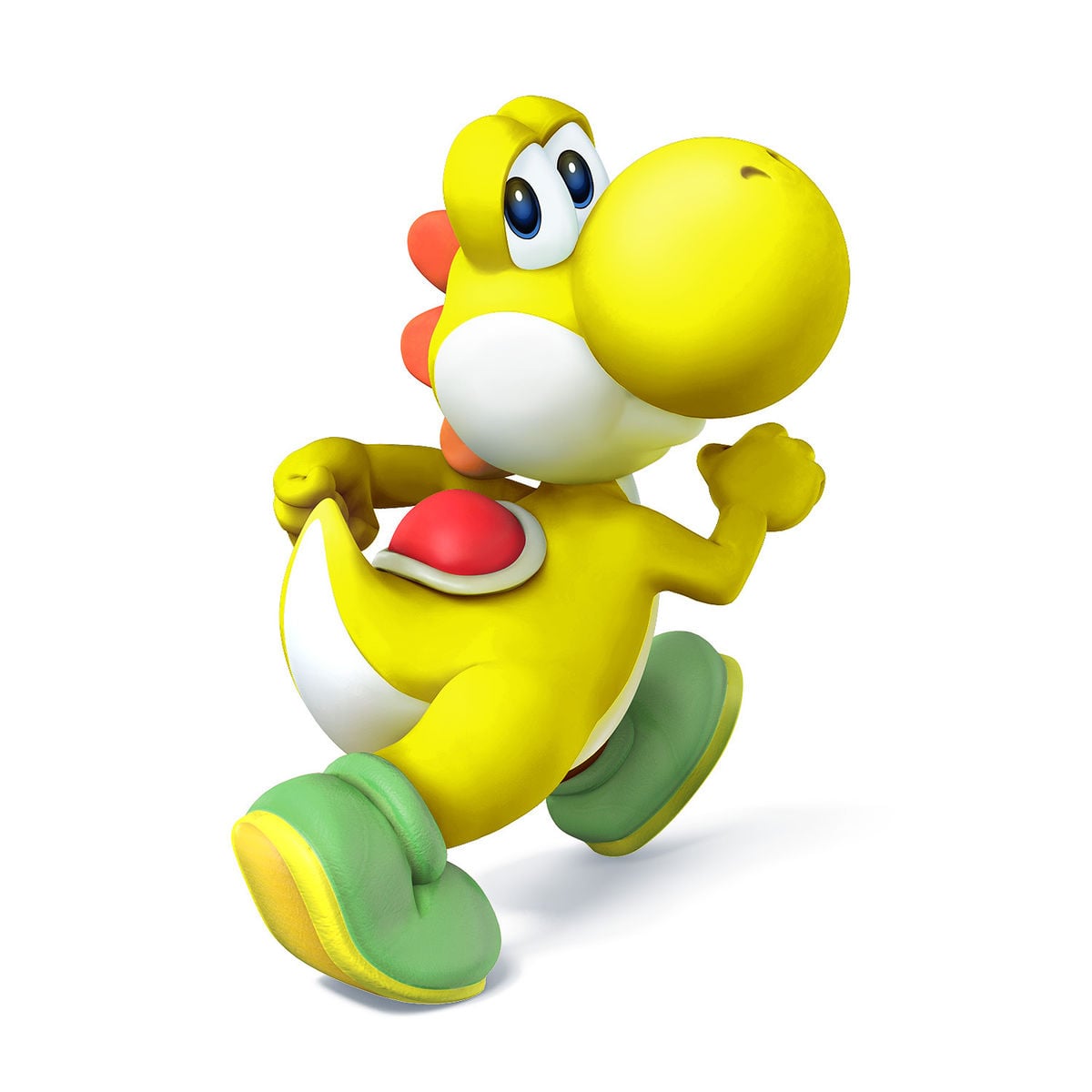 File:Yoshi SSB4 Artwork - Yellow.jpg - Super Mario Wiki, the Mario encyclopedia