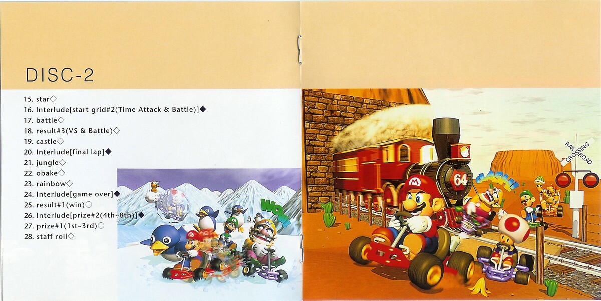 File:MK64oCC Booklet Pages 3-4.jpg - Super Mario Wiki, the Mario ...