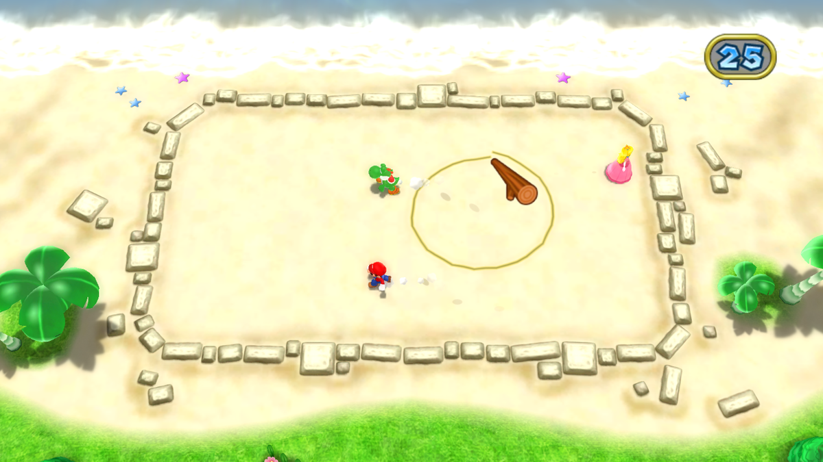 Line in the Sand - Super Mario Wiki, the Mario encyclopedia