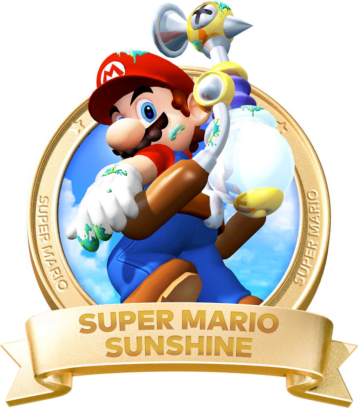 File:Logo Sunshine - Super Mario 3D All-Stars.png - Super Mario Wiki ...