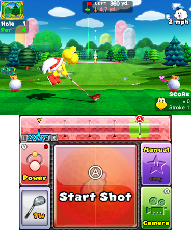 Power Shot (Mario Golf series) - Super Mario Wiki, the Mario encyclopedia