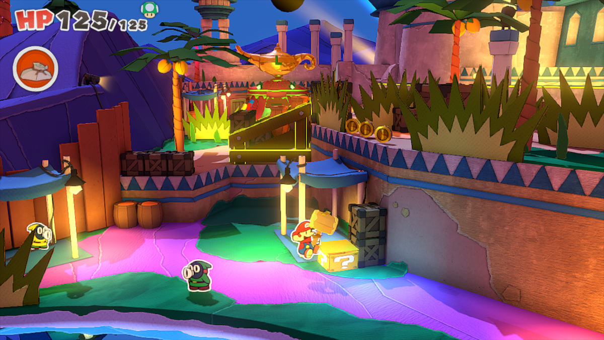 File:PMTOK Shroom City Question Block 1.png - Super Mario Wiki, the ...