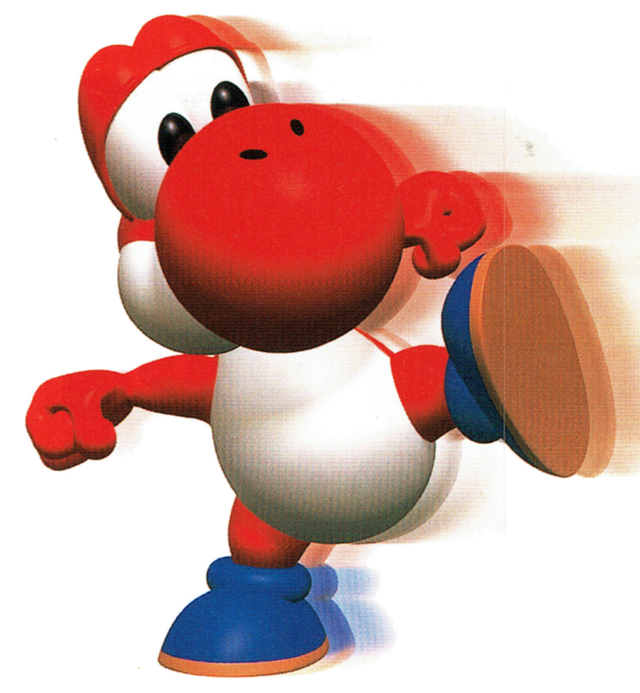 File:RedYoshiSidestep.png - Super Mario Wiki, the Mario encyclopedia