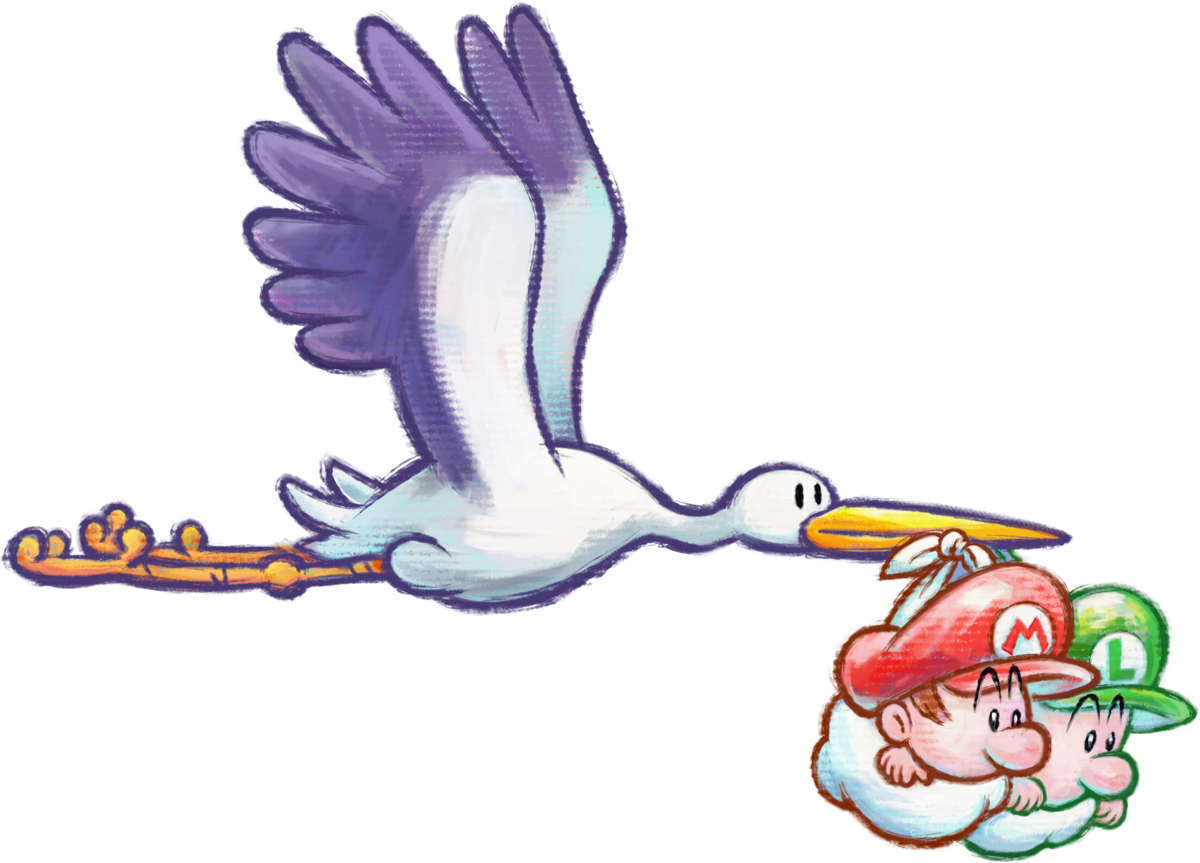 Stork - Super Mario Wiki, the Mario encyclopedia