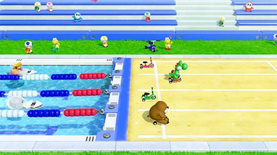 Tiny Triathlon - Super Mario Wiki, the Mario encyclopedia