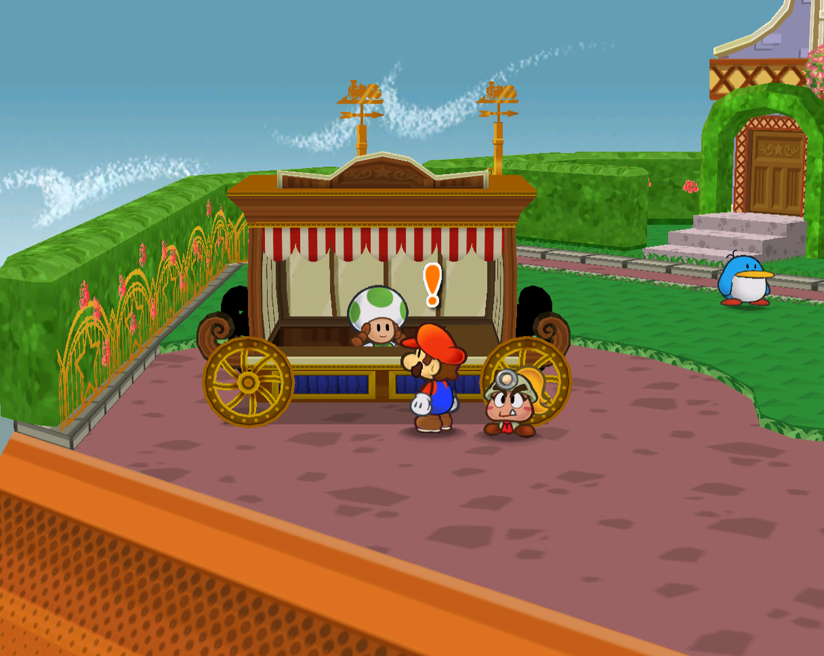 File:PMTTYD Poshley Heights Green Toad.png - Super Mario Wiki, the ...
