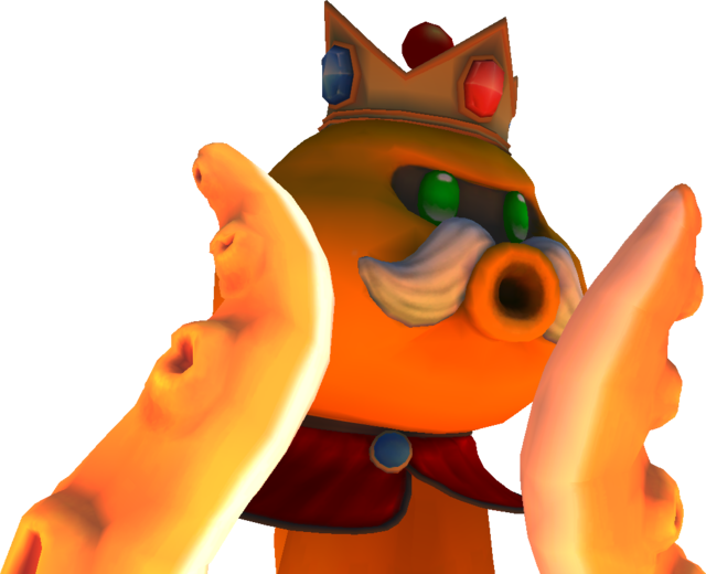 File:SMG King Kaliente Model.png - Super Mario Wiki, the Mario encyclopedia