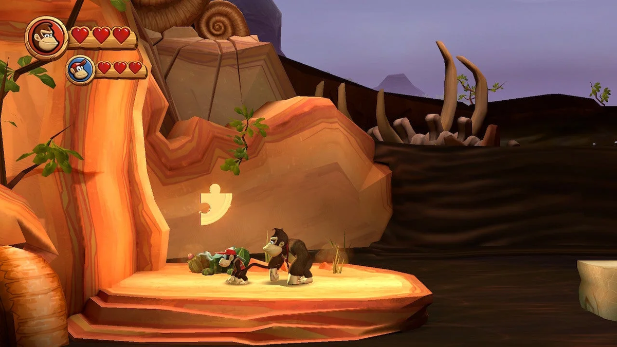 File:DKCR Tar Ball Fall Puzzle Piece 1.png - Super Mario Wiki, the ...