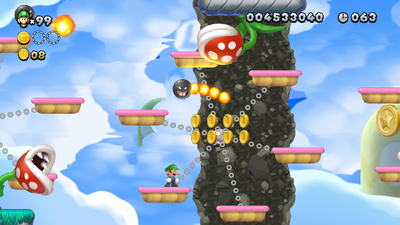 Flame Chomp Ferris Wheel - Super Mario Wiki, the Mario encyclopedia