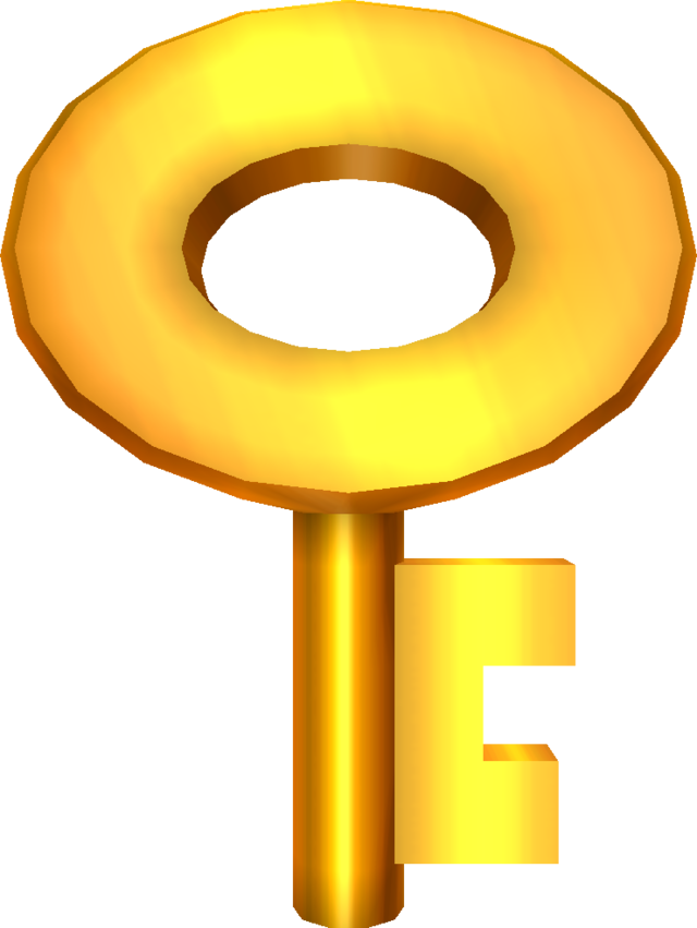 File Smg Asset Model Key Png Super Mario Wiki The Mario Encyclopedia
