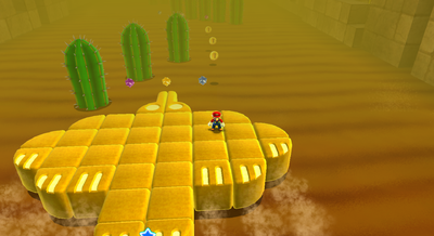 Slipsand Galaxy - Super Mario Wiki, the Mario encyclopedia