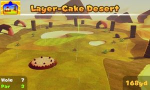 Layer-Cake Desert (golf course) - Super Mario Wiki, the Mario encyclopedia