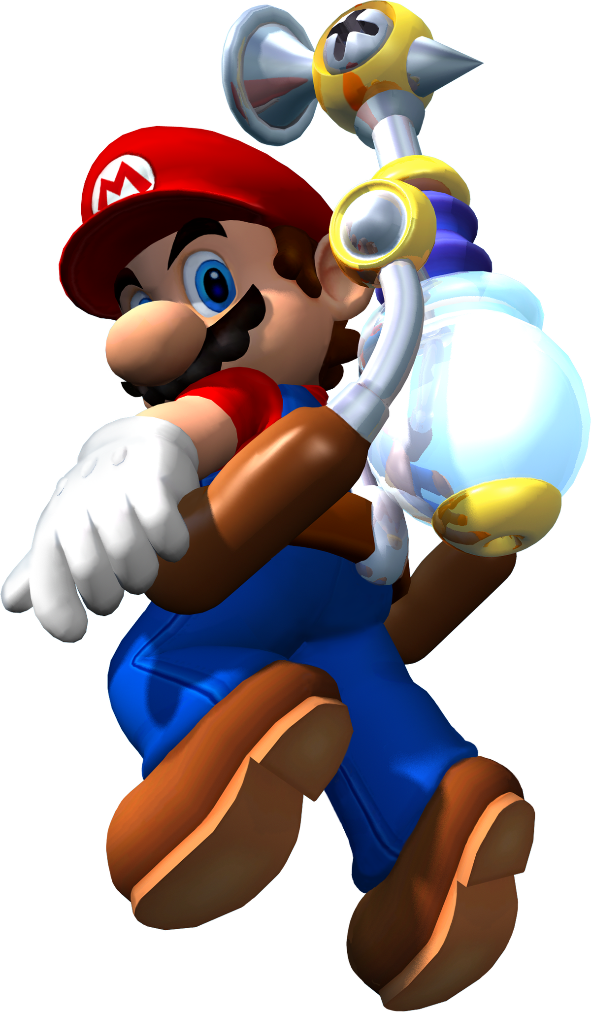 File:SMS Clean Mario Looking Behind Artwork.png - Super Mario Wiki, the ...