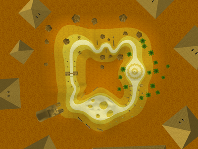 GCN Dry Dry Desert - Super Mario Wiki, the Mario encyclopedia