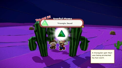 Triangle Jewel - Super Mario Wiki, the Mario encyclopedia