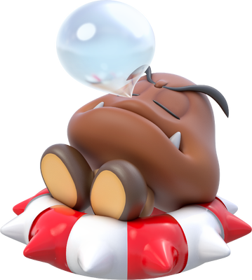 Innertube Goomba - Super Mario Wiki, the Mario encyclopedia
