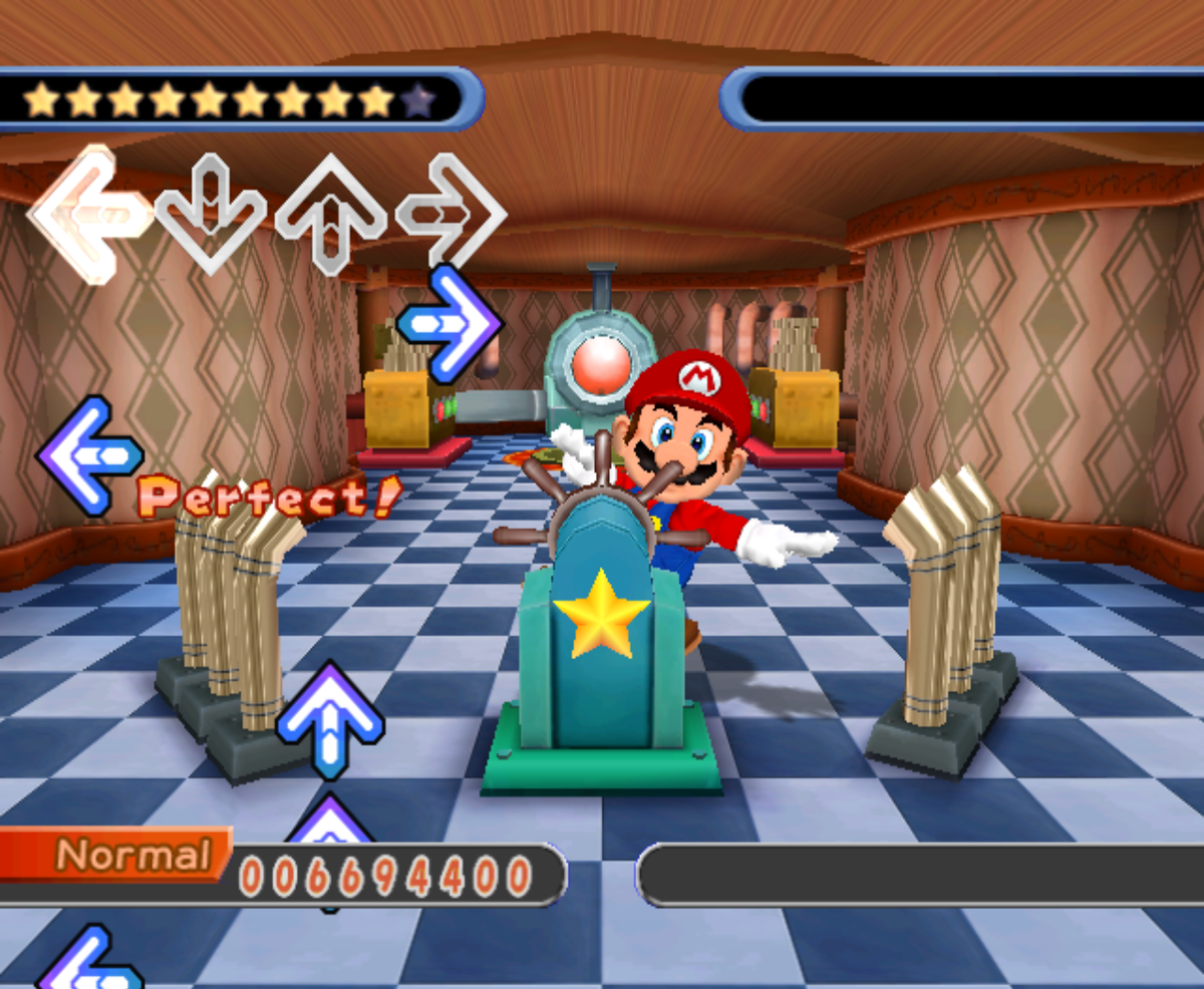 File:DDR Mario Mix In the Whirlpool Screenshot.png - Super Mario Wiki ...