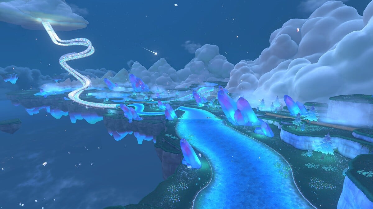 File:MKWorld Rainbow Road Lap 2.jpg - Super Mario Wiki, the Mario encyclopedia