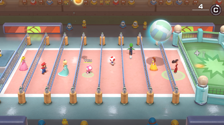 Ball Volley - Super Mario Wiki, the Mario encyclopedia