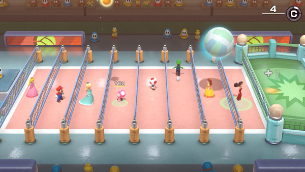 Ball Volley - Super Mario Wiki, the Mario encyclopedia