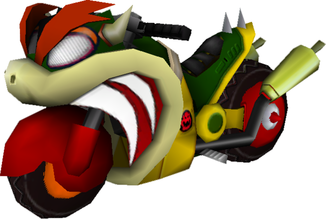 File:Flame Runner (Bowser) Model.png - Super Mario Wiki, the Mario encyclopedia