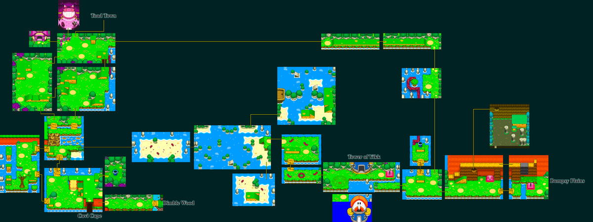 File:ML-BIS-map-BlubbleLake.png - Super Mario Wiki, the Mario encyclopedia