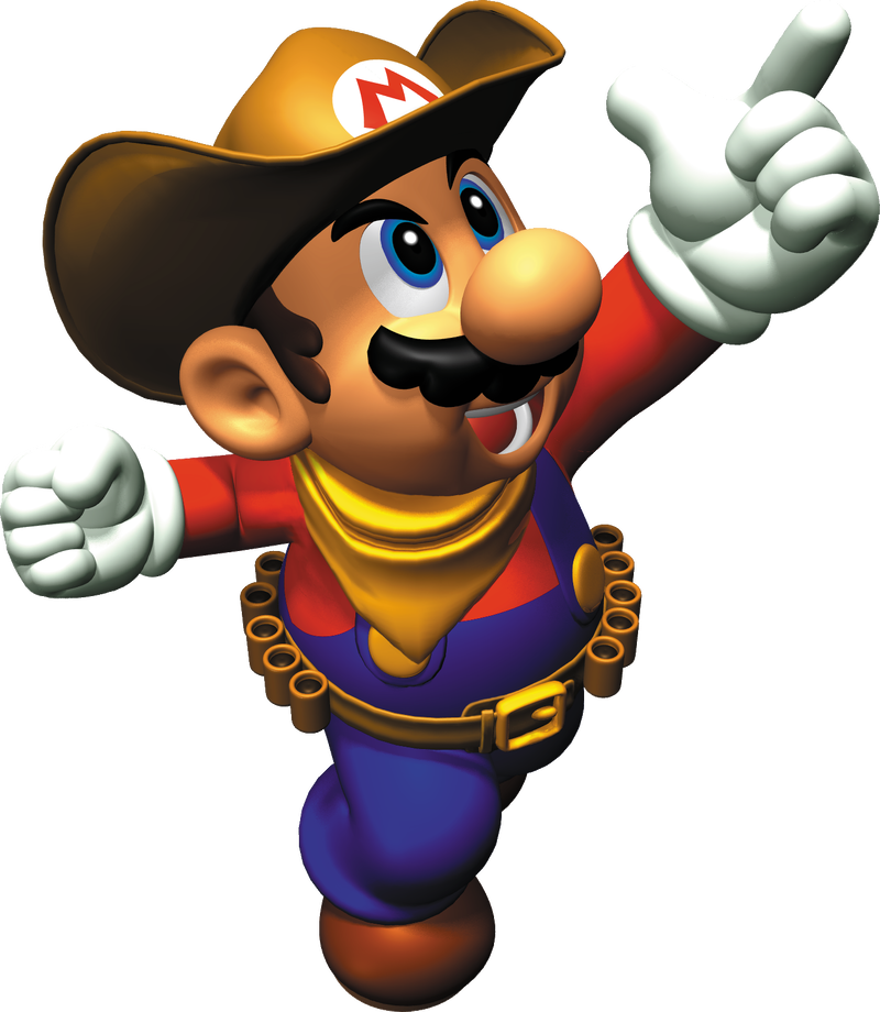 File:Mario Cowboy Artwork - Mario Party 2.png - Super Mario Wiki, the ...