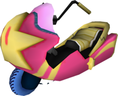Shooting Star (bike) - Super Mario Wiki, the Mario encyclopedia