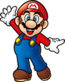 File:Mario 2D waving shaded.png - Super Mario Wiki, the Mario encyclopedia