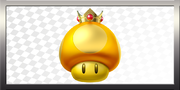 Golden Dash Mushroom - Super Mario Wiki, the Mario encyclopedia