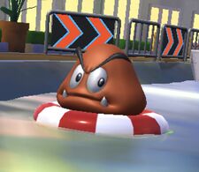 Innertube Goomba - Super Mario Wiki, the Mario encyclopedia