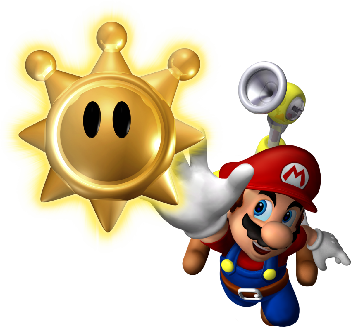 File:Mario Shine Sprite Artwork - Super Mario Sunshine.png - Super ...