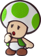 Gallery:Green Toad - Super Mario Wiki, the Mario encyclopedia