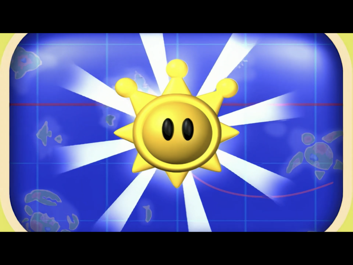 File:Super Mario Sunshine Welcome Video Shine Sprite.png - Super Mario ...