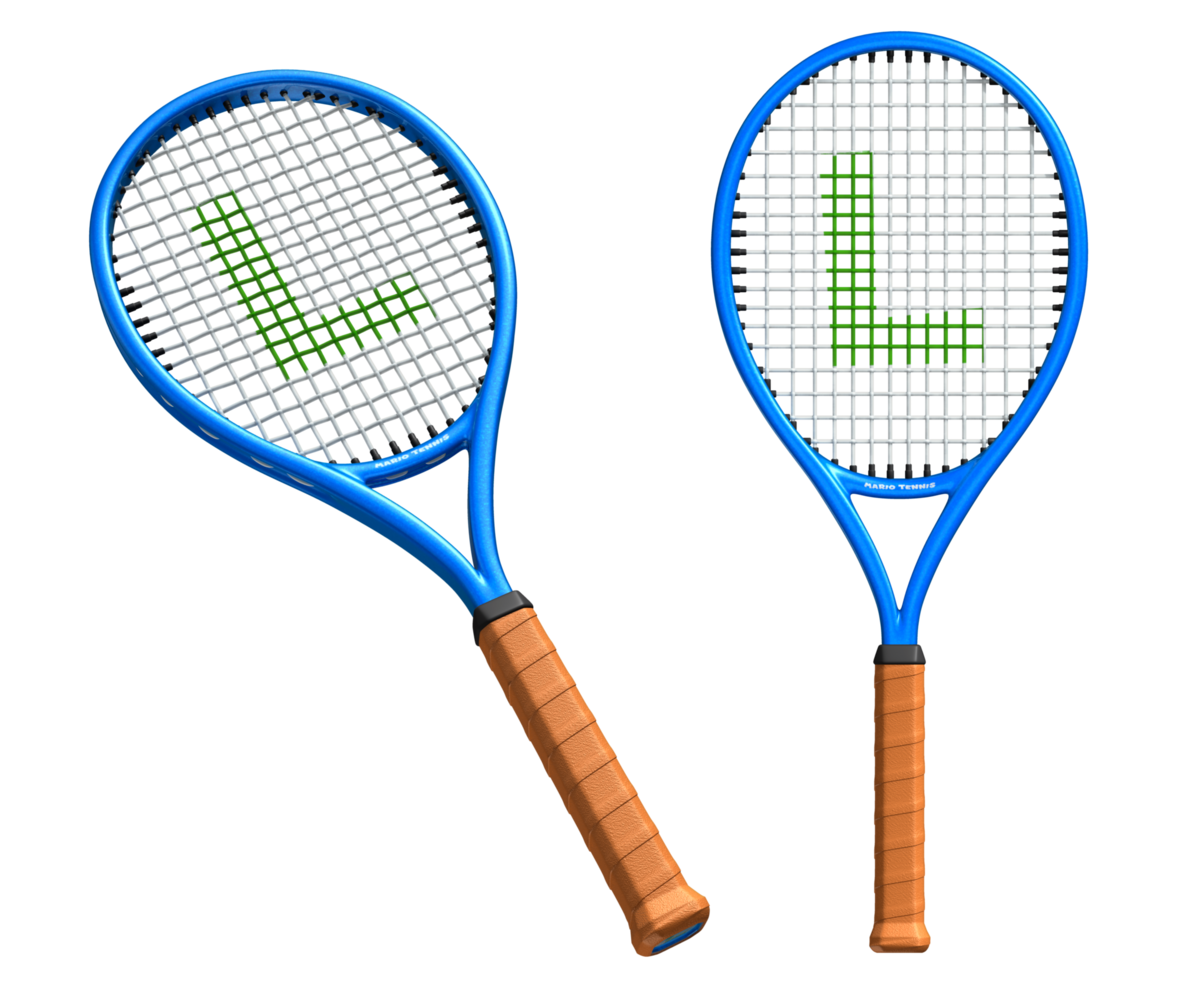File:MTO Luigi's tennis racket.png - Super Mario Wiki, the Mario ...
