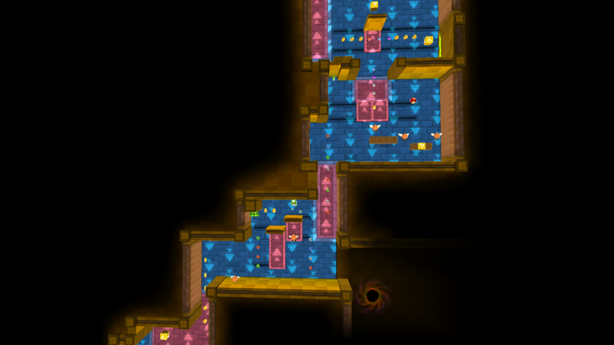 File:SMG2 Screenshot Upside Dizzy Galaxy (A Walk on the Weird Side).png ...