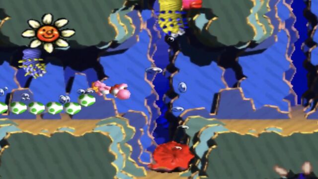 File:YS Clam And Cacti.jpg - Super Mario Wiki, the Mario encyclopedia