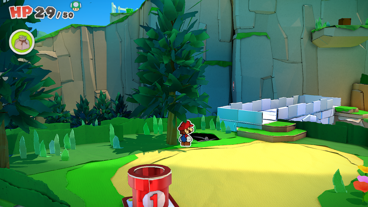 File:PMTOK Overlook Mountain Not-Bottomless Hole 7.png - Super Mario ...