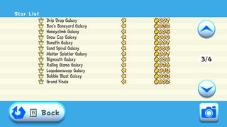 Star List - Super Mario Wiki, the Mario encyclopedia