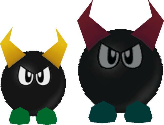 File:SMG Unused Asset Model Bully.png - Super Mario Wiki, the Mario ...