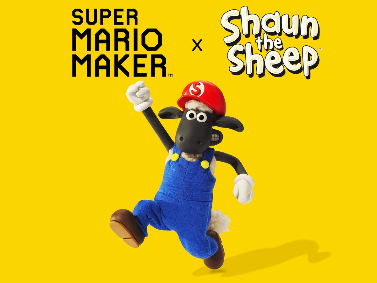 File:Super Mario Maker - Shaun the Sheep 1.jpg - Super Mario Wiki, the ...