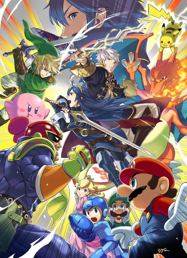 File:SSB4 - Robin Lucina Illustration.jpg - Super Mario Wiki, the Mario ...