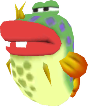 Lunge Fish - Super Mario Wiki, the Mario encyclopedia