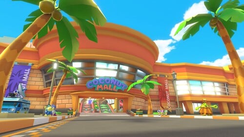 Wii Coconut Mall - Super Mario Wiki, the Mario encyclopedia