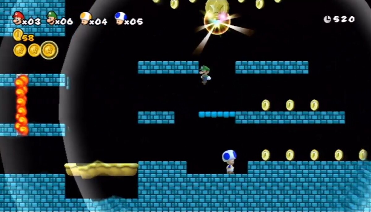 File:NSMBW WC-1 3rd Star Coin.jpg - Super Mario Wiki, the Mario ...