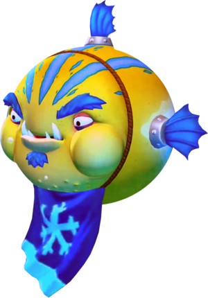 Fugu - Super Mario Wiki, the Mario encyclopedia