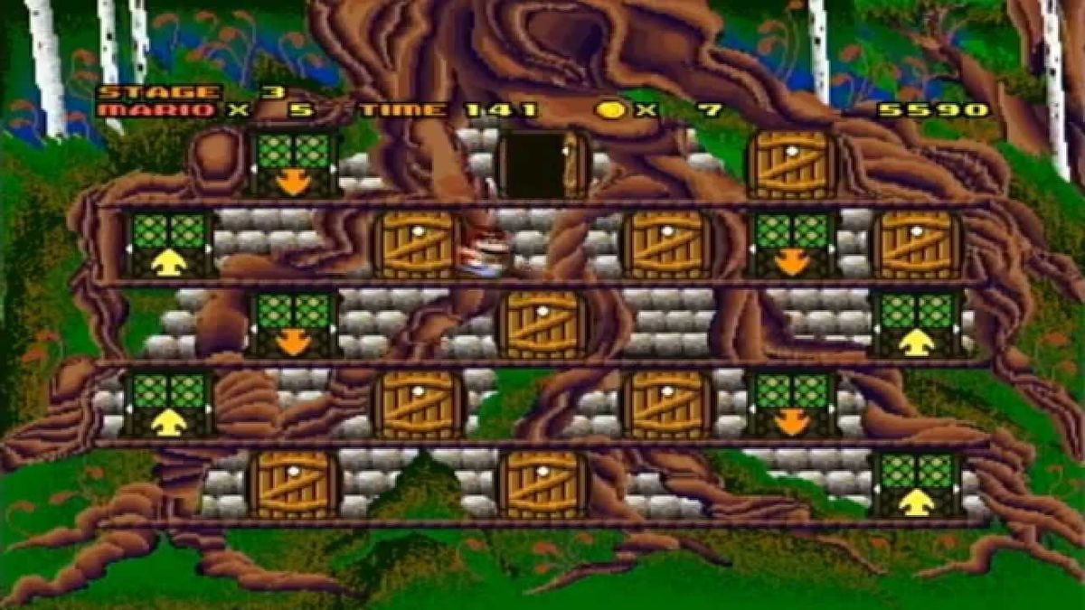 Stage 3 (Morton's Wood Door Hysteria Hotel) - Super Mario Wiki, the ...