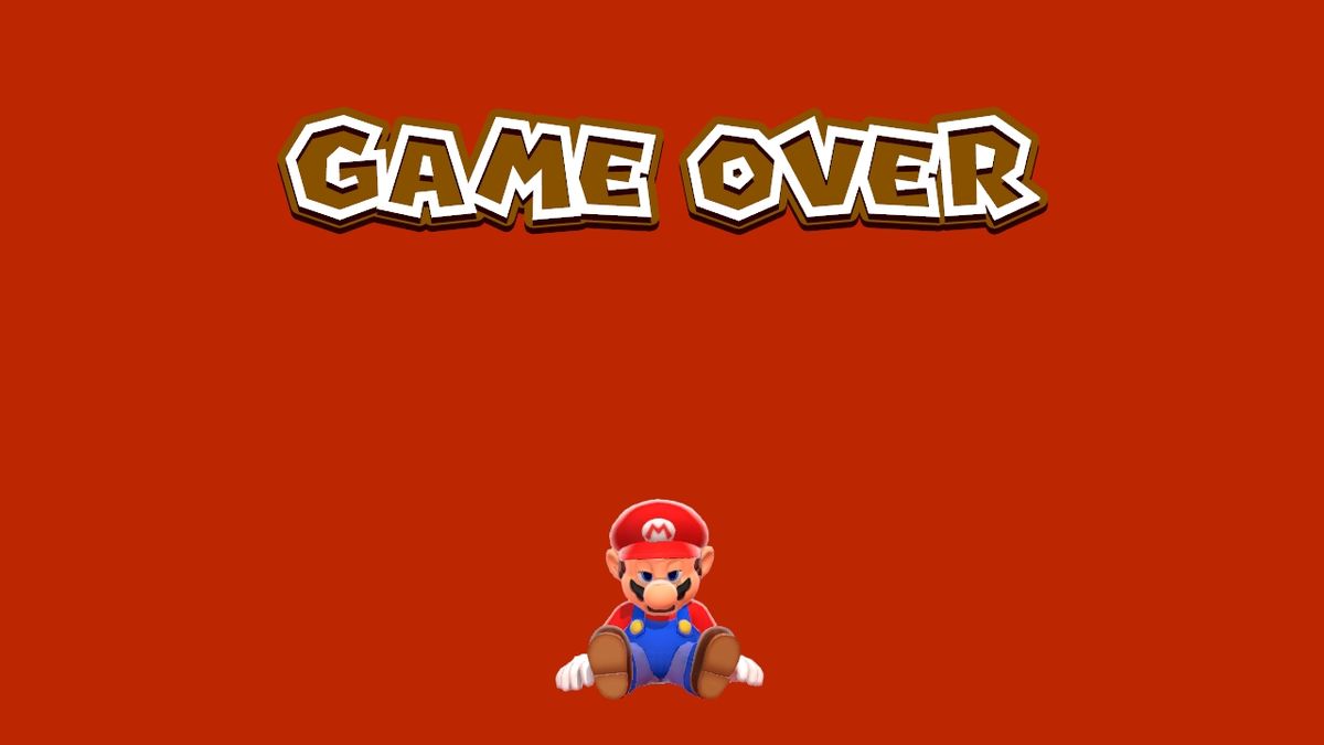 File:SM3DW GameOver.jpg - Super Mario Wiki, the Mario encyclopedia